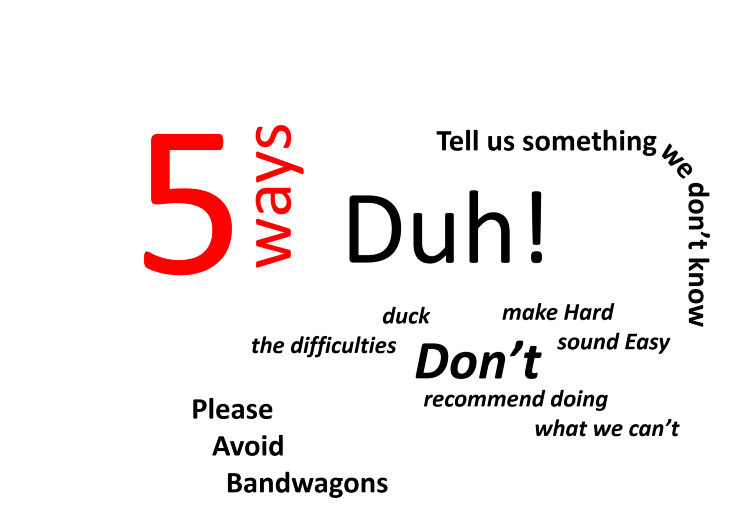 5 Ways To Not Write A Useful Report MyHub AI